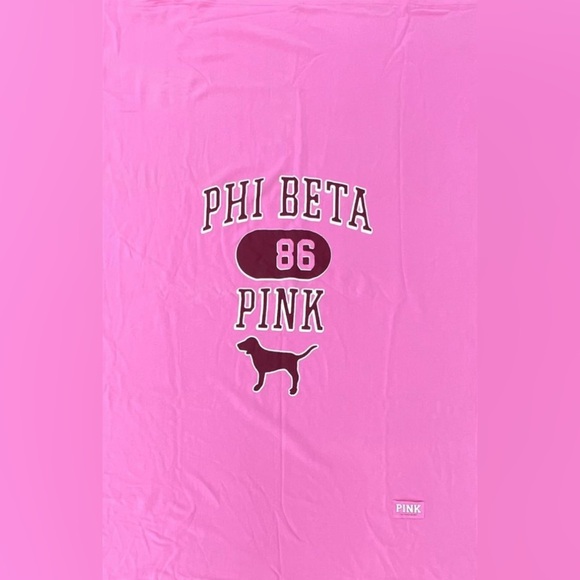 PINK Victoria's Secret | Bedding | Vs Pink Vintage Stadium Blanket Phi ...